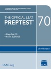 The Official LSAT PrepTest 70: (Oct. 2013 LSAT) - Paperback - GOOD ...