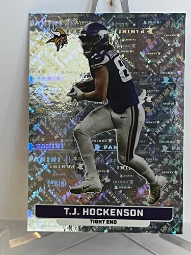T. J. Hockenson 2023 Panini NFL Sticker & Card Collection #415 Foil ...