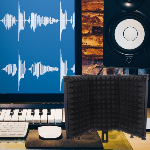 Anti- Net Windproof Screen Microphone Windscreen Pop Filter for | eBay