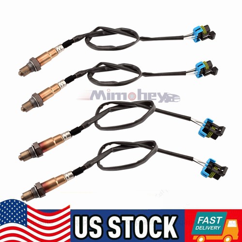 Set of 4 Bosch Oxygen O2 Sensor For 2009-2017 Buick Chevy Cadillac GMC ...