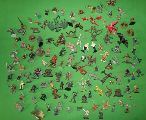 HUGE Vintage Lead 25mm Preslotta Dungeons & Dragons Monster & Character ...