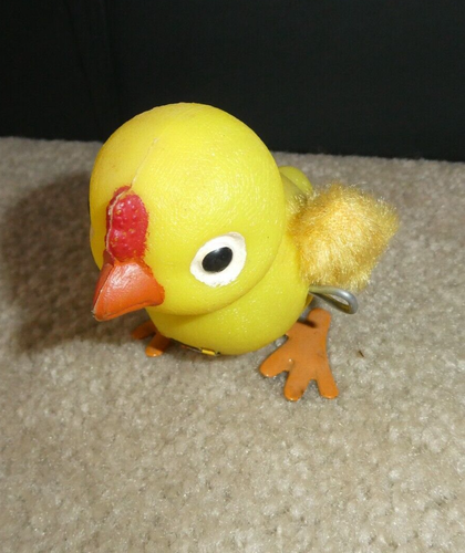 Vintage 1960s Plastic Windup Hopping Chick Toy 3" Tall | eBay
