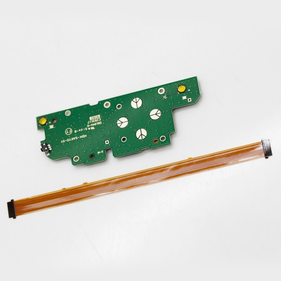New Left Side Motherboard + Flex Cable Button Board Key For Nintendo ...