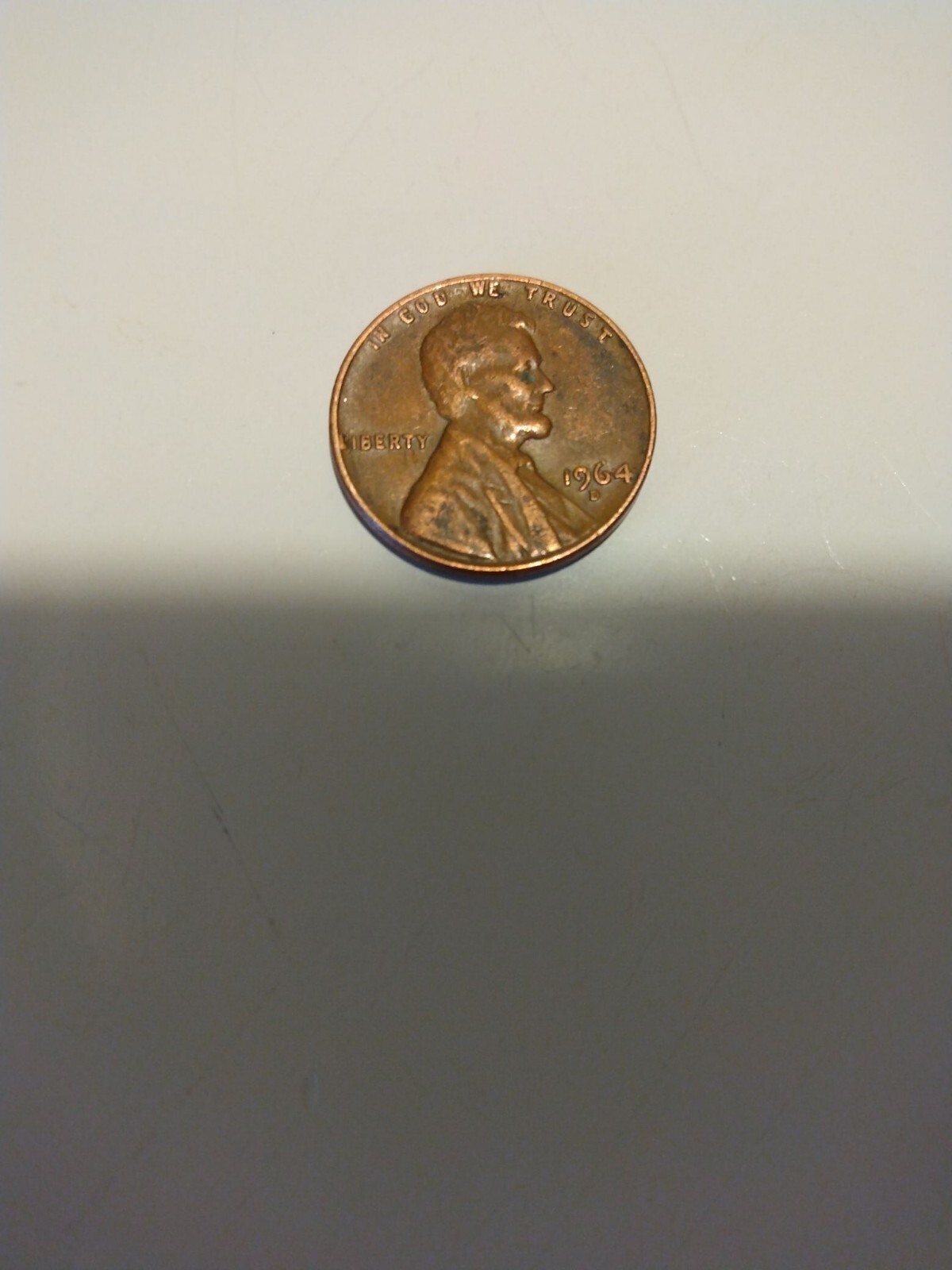 1964 D penny L on edge | eBay