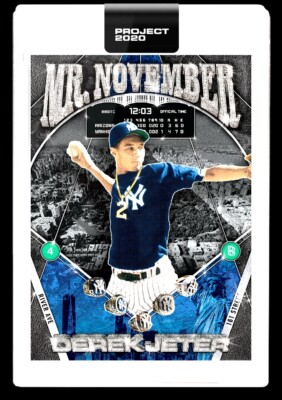 Derek Jeter #132 Topps Project 2020 Ben Baller yankees W/Box & Bubble ...