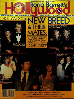 Rona Barrett's Hollywood September 1979 Rod Stewart Jane Fonda ...