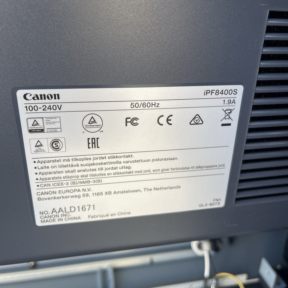 CANON HARD DRIVE FOR CANON IMAGINE HDD iPF 8400 See Pictures | eBay