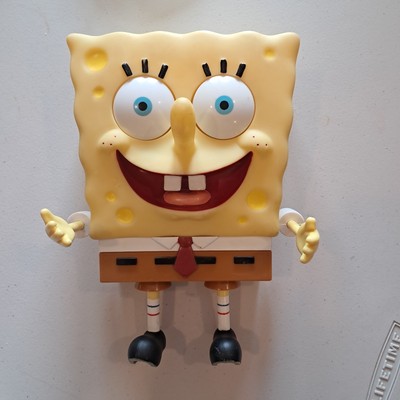 SpongeBob SquarePants Eye-Poppin 9" Talking Figure Viacom 2002 Works ...