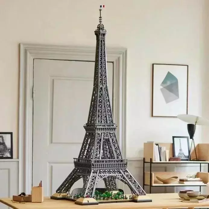 1.5m Eiffel Tower 10307 10001PCs Paris Architecture Model Building ...