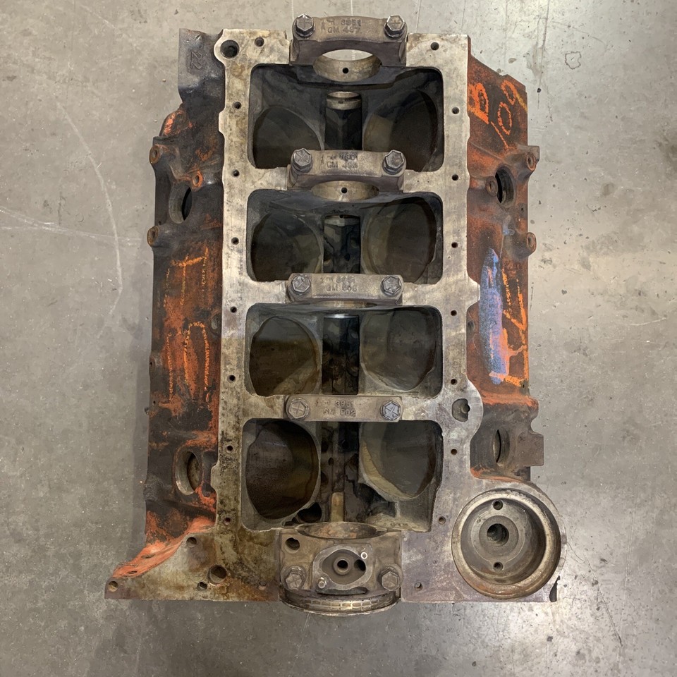 1968 CAMARO CORVETTE 3914678 ENGINE BLOCK STD BORE 327 Suffix EE | eBay
