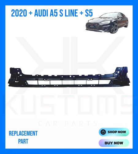 AUDI A5 S LINE + S5 2020 - 2024 FRONT BUMPER LOWER CENTRE GRILL BRACKET ...