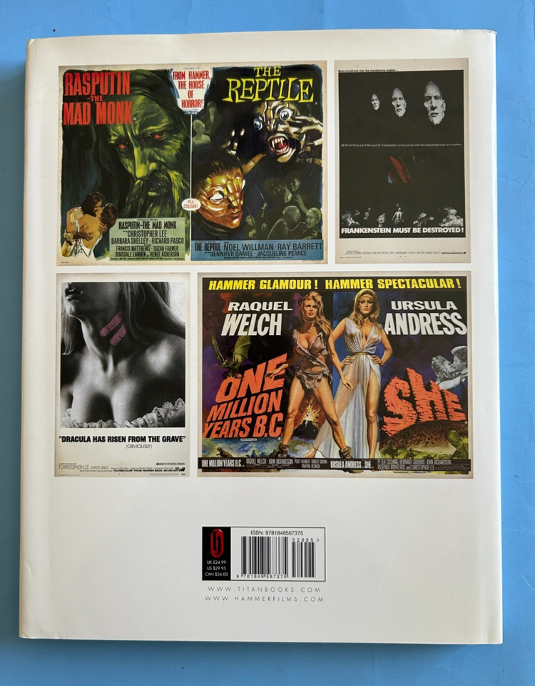 "The Art of Hammer Posters from the Archive of Hammer Films" Hardcover ...