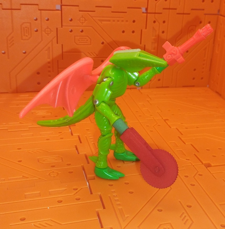 Custom Micronauts Repto Laser Saw Nylon Red New | eBay