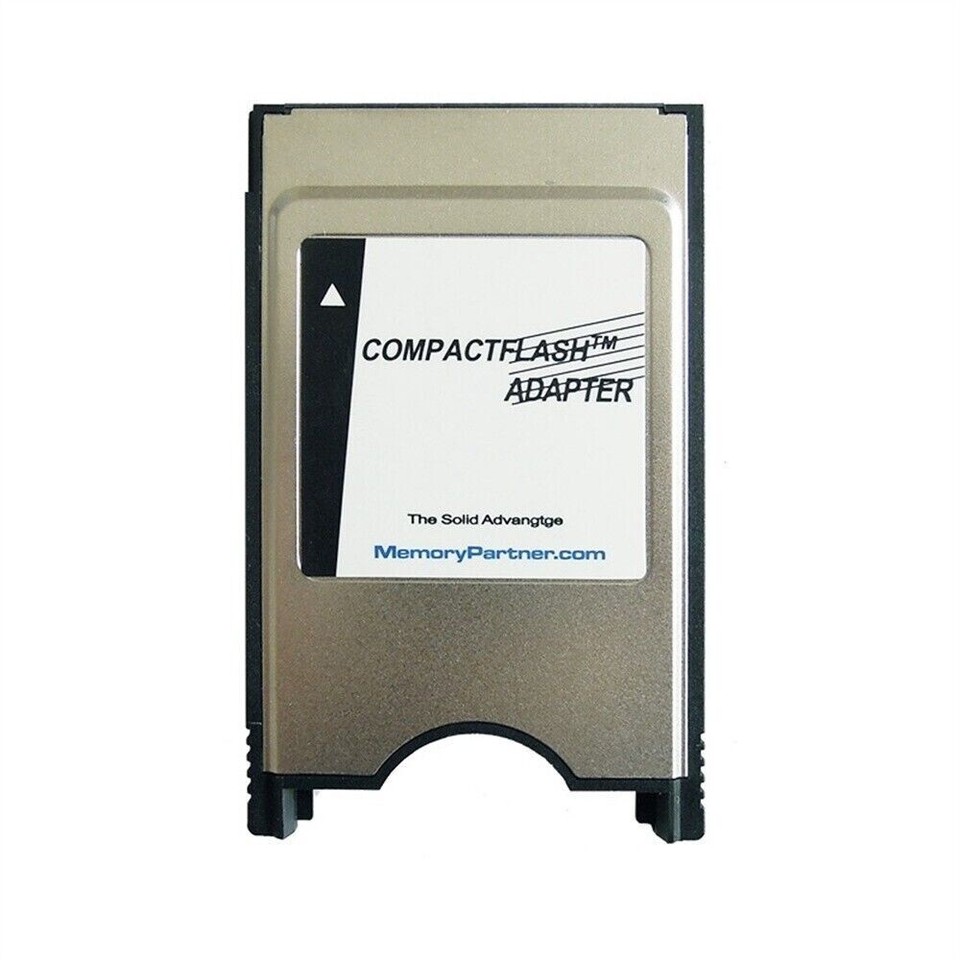 1GB CNC CF Compact Flash card+CF-PCMCIA Adapter+SSK USB2.0 Card reader ...