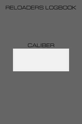 Reloaders Logbook by Joseph Canady (2013, Trade Paperback) for sale ...