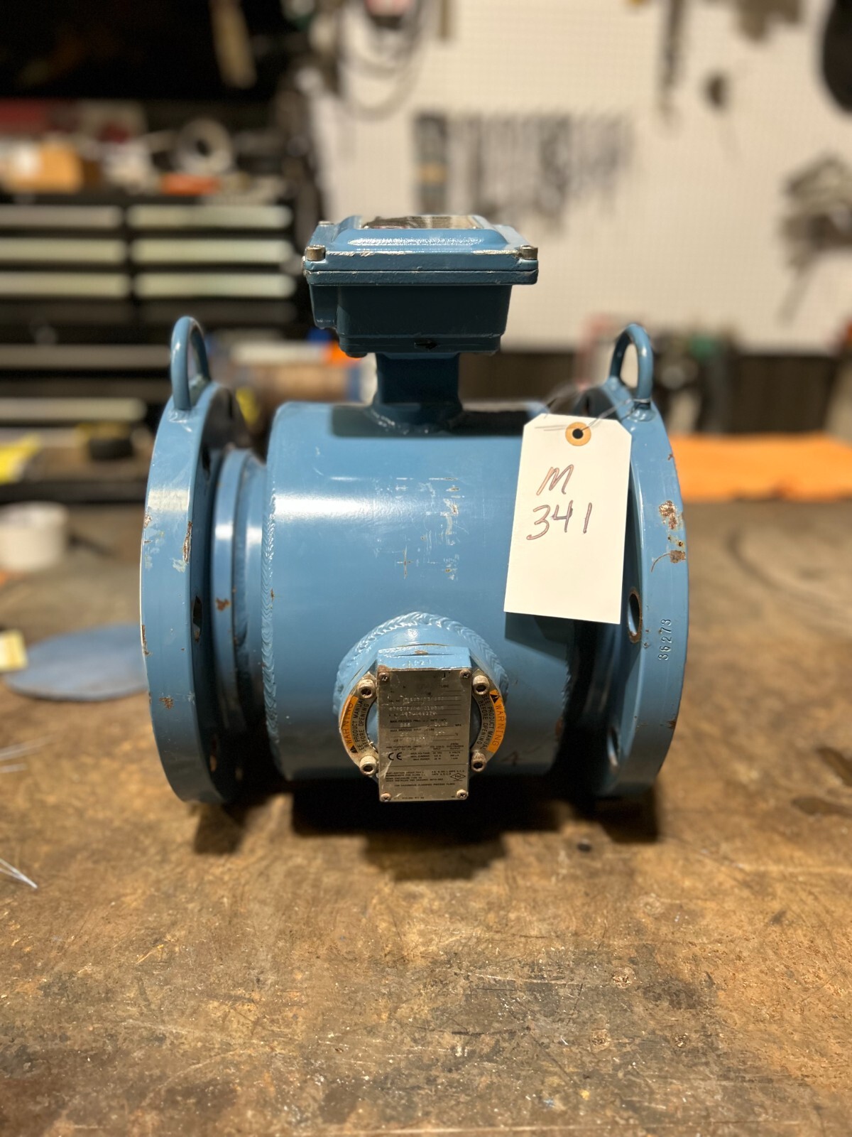 Rosemount Magnetic Flow Tube 8705TPA06001W3N5, 6" diameter, 285 psi ...