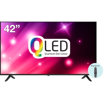 JVC 42" Smart QLED Full HD 1080p TV Q LED WebOS Hub Bluetooth Magic ...