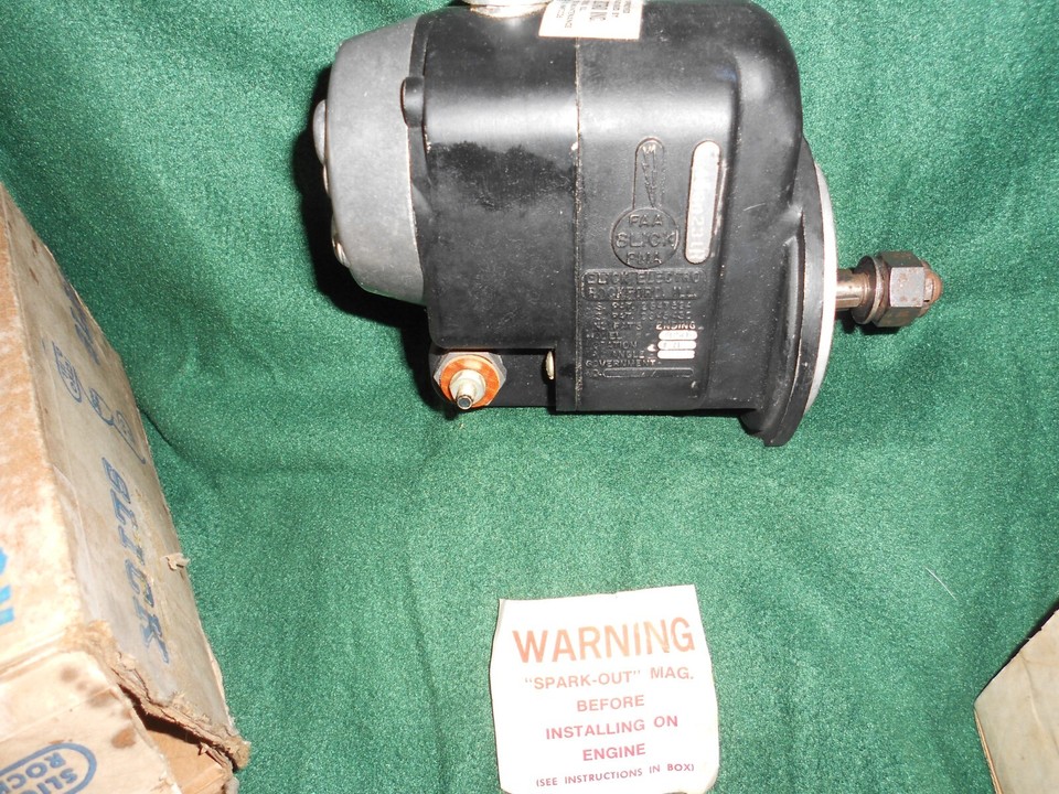 Slick Aircraft Magneto Model 4050 L/H Remanufactured NOS Warranty