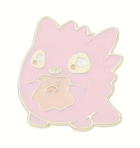 Pokemon Gengar & Ditto Cute Custom Enamel Pin Brooch Nintendo Anime | eBay