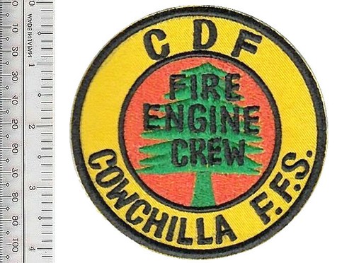 Hot Shot Wildland Fire Crew California CDF Cowchilla Forest Fire ...
