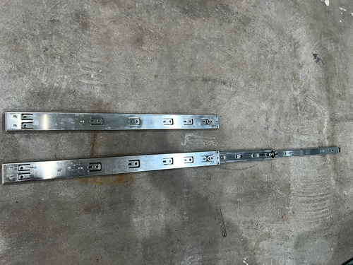 Pair of DTC Super Rail Soft Close Full Extension 550 mm 21 inch New ...