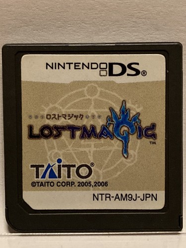 Nintendo DS Lost magic Japanese Role Playing Games Taito NDS ...