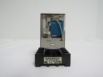 ALLEN-BRADLEY 700-HA32Z24 SER.D RELAY W/700-HN125 SER.A BASE | eBay