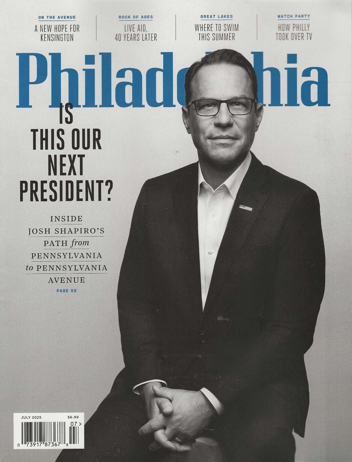NEW Philadelphia Magazine July 2025 JOSH SHAPIRO Is This Our Next ...