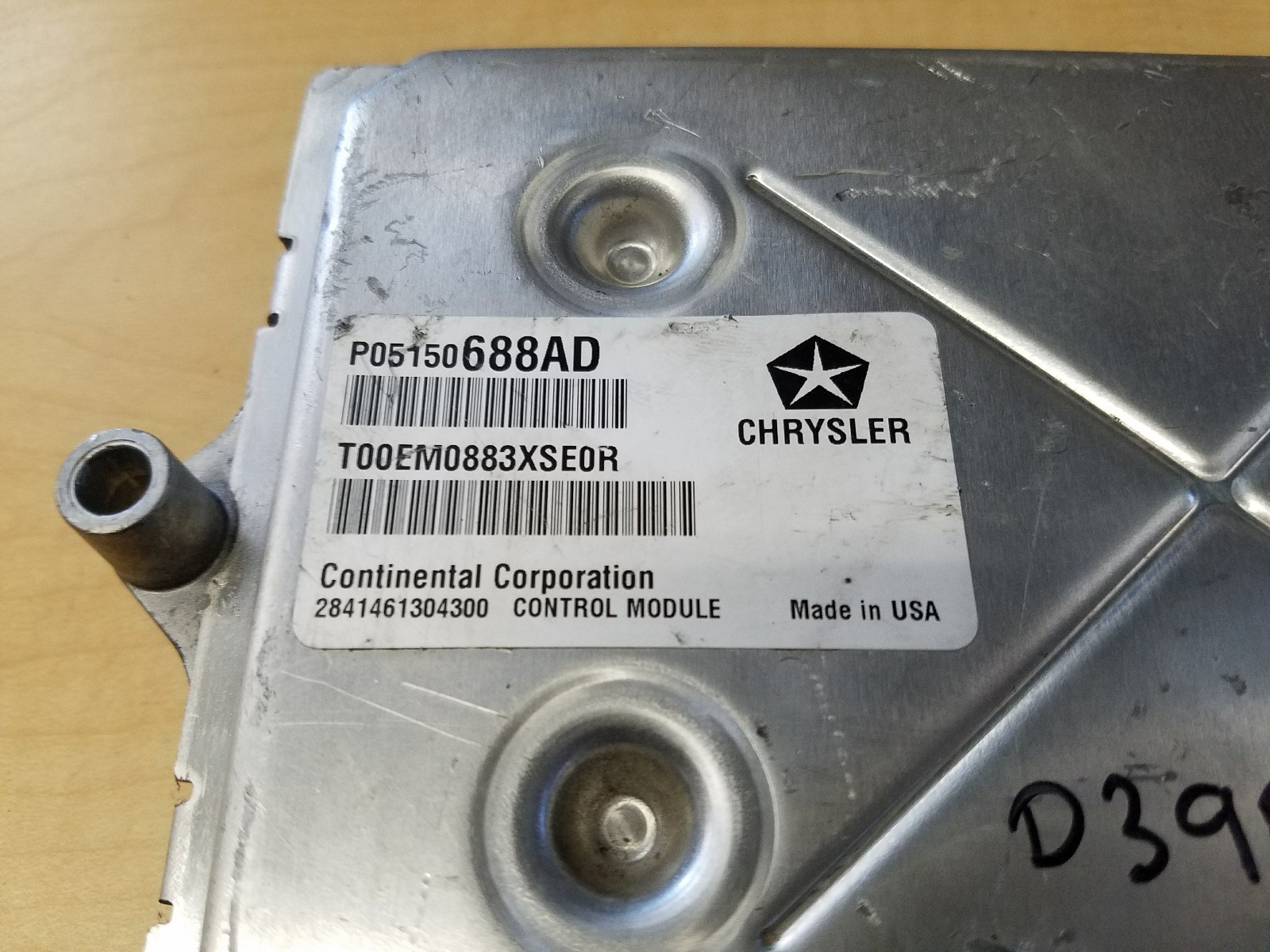 13 DODGE DART ENGINE CONTROL MODULE COMPUTER ECM ECU # P05150688AD OEM ...