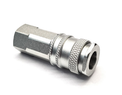 Pneumatic EURO Air Line Coupler 1/4" BSP - PCL AC71CF - Rectus 25/26 ...