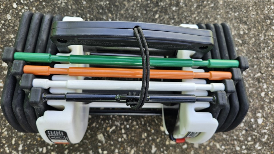 Powerblock Urethane World’s Best Dumbbell Set - Pair 33 Lb Each (66 ...