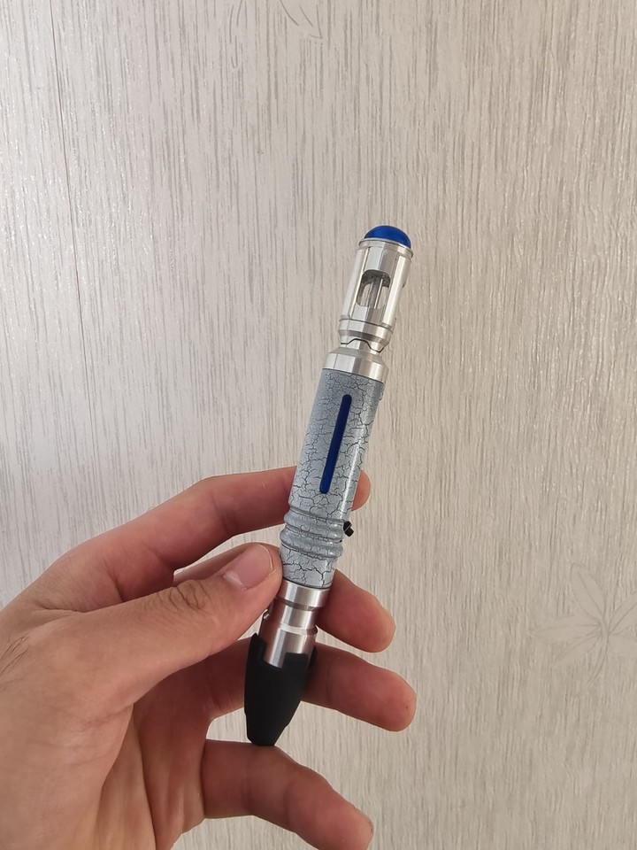 10th Doctor Sonic Screwdriver Prop Metal Replica Wide Slider | eBay UK