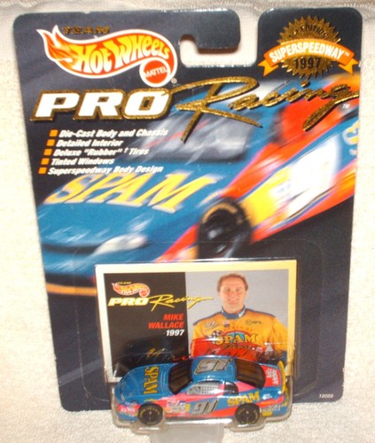 Hot Wheels Racing 1997 Superspeedway #91 Spam Mike Wallace Chevy Monte ...