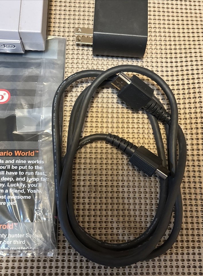 SNES Super Nintendo Classic Mini 21 Games Controller Box 45496590758| eBay