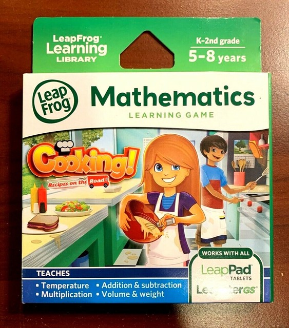 LeapFrog Explorer Game Cooking Recipes on The Road LeapPad Ultra ...