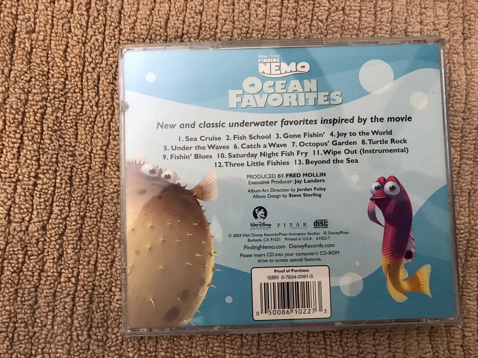 Finding Nemo: Ocean Favorites by Disney (CD, Oct-2003, Disney) | eBay