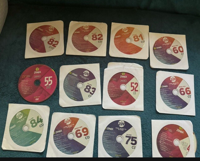 ZUMBA Fitness CD / DVD Discs Mega Mix / ZIN Instructor Network | eBay