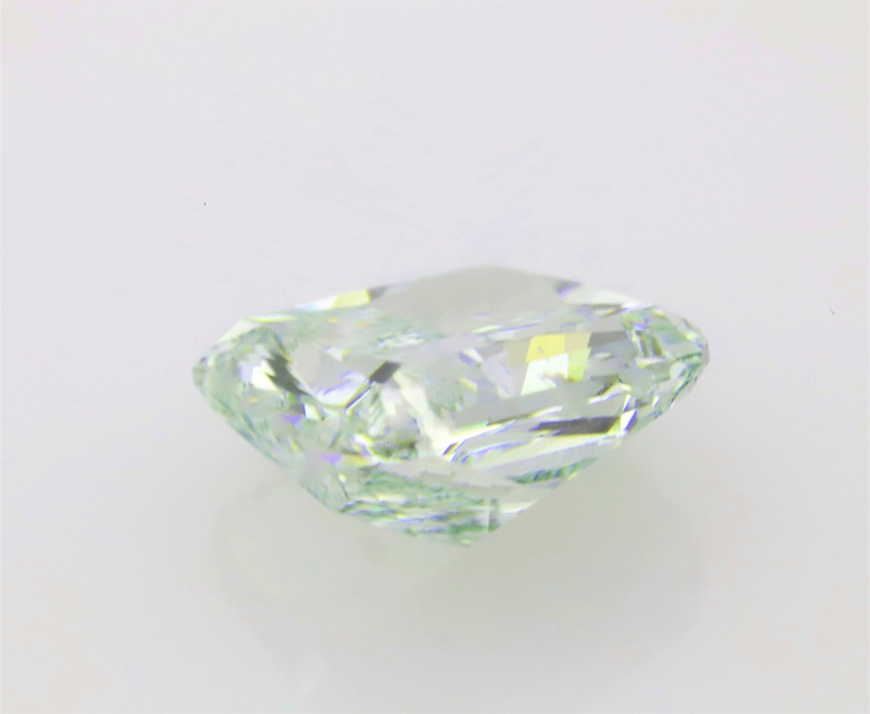 Green Diamond 1.11ct Natural Loose Fancy Light Green Color Radiant GIA ...