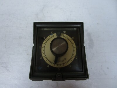 EAGLE SIGNAL CYCL-FLEX TIMER 0-10 SEC. TIMER PAT. # 3054023 | eBay
