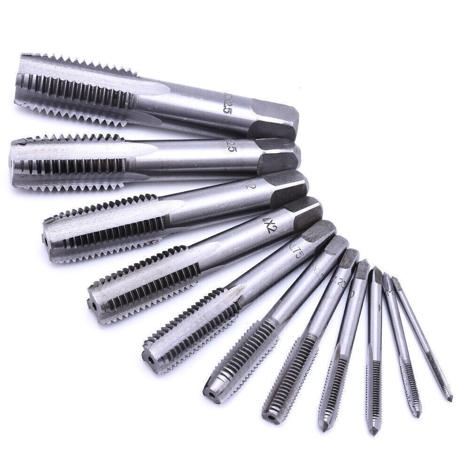 M3-M20 HSS Taper Metric Cutter Tap Set Tap Die 2 in 1 For Metal Wood ...