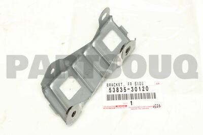 5383530120 Genuine Toyota BRACKET, FRONT SIDE PANEL, RH 53835-30120 | eBay