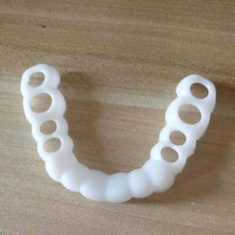 TEETH COVER UPPER Comfort Perfect Smile Denture Cosmetic Teeth ...