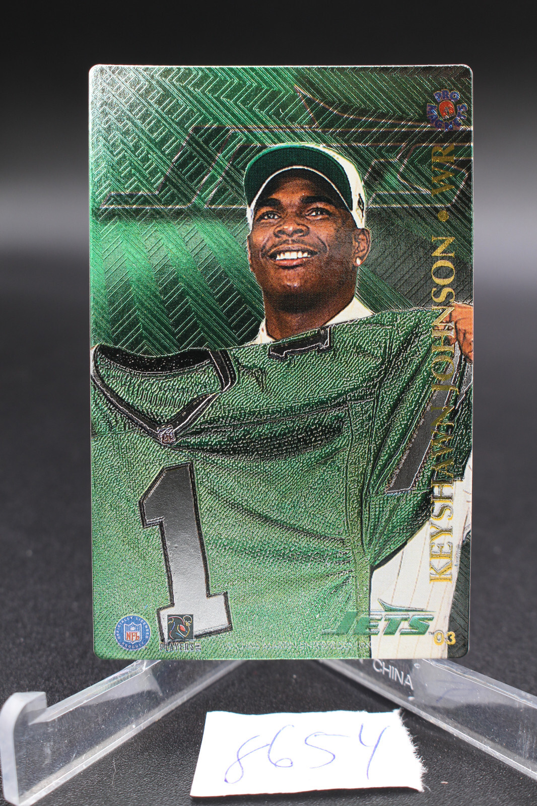 1996 Pro Magnets Keyshawn Johnson Rookie RC #03 Jets NM+ | eBay