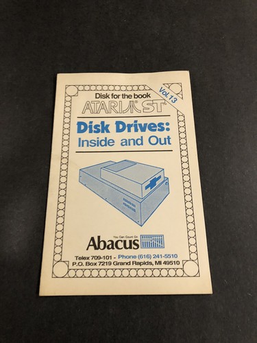 atari ST disk drives inside and out volume 13 | eBay
