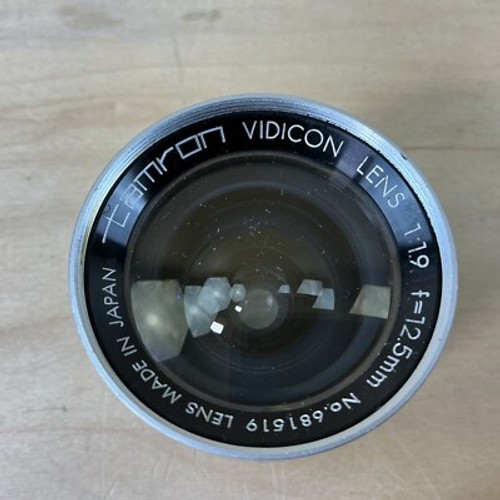 Tamron Vidicon Lens 12.5mm 1:1.9 for Video Camera Made In Japan | eBay