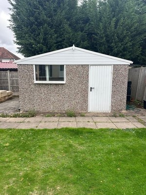 Garden Shed Concrete Shell | eBay UK