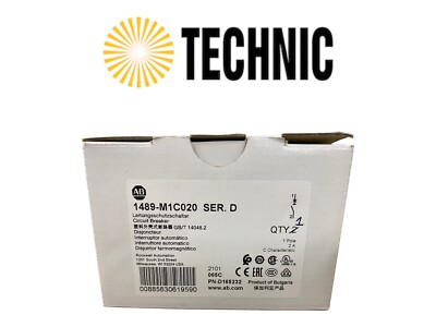 New Open Box - Allen Bradley 1489-M1C020-D 2 Amp Circuit Breaker | eBay