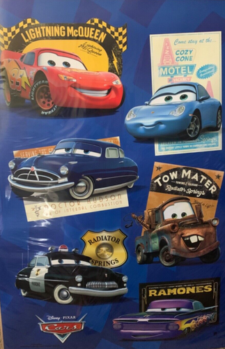 CARS DISNEY MOVIE POSTER 27 x 39 in. | eBay
