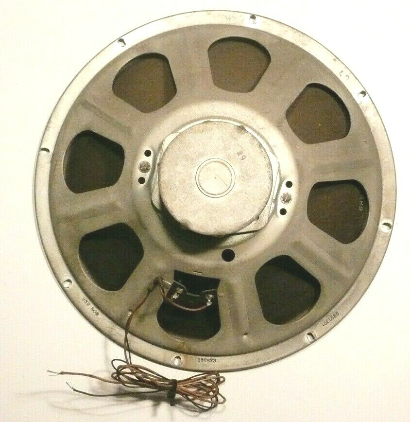 AMI / ROWE "B" JUKEBOX: Tested / Working 15" MAGNET SPEAKER - 7.9 OHMS ...