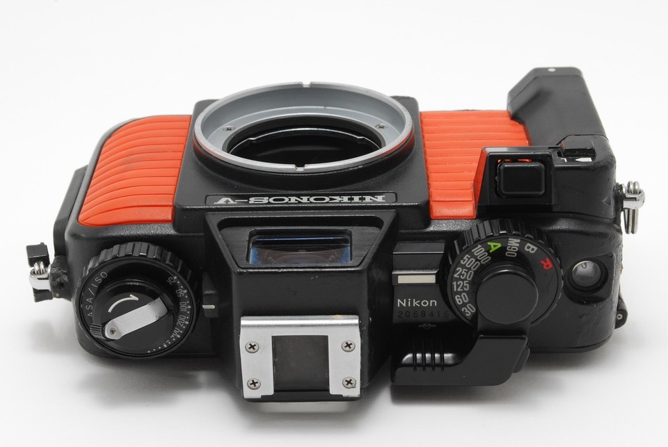 [ EXC+5 w/Trunk ] Nikon NIKONOS-V underwater camera F3.5 28mm Lens SB ...
